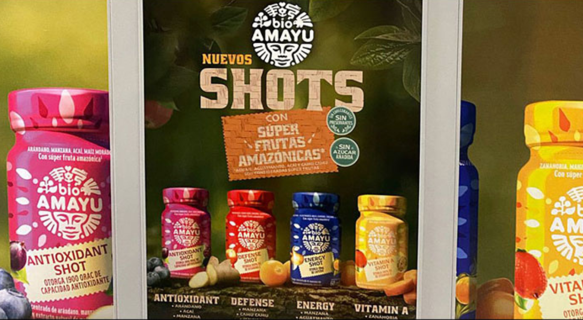 Grupo AJE lanza Bio Amayu Shots, su nueva apuesta sostenible