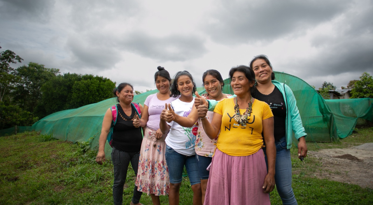 GM y Conservación Int. trabajan por las mujeres de la Amazonia